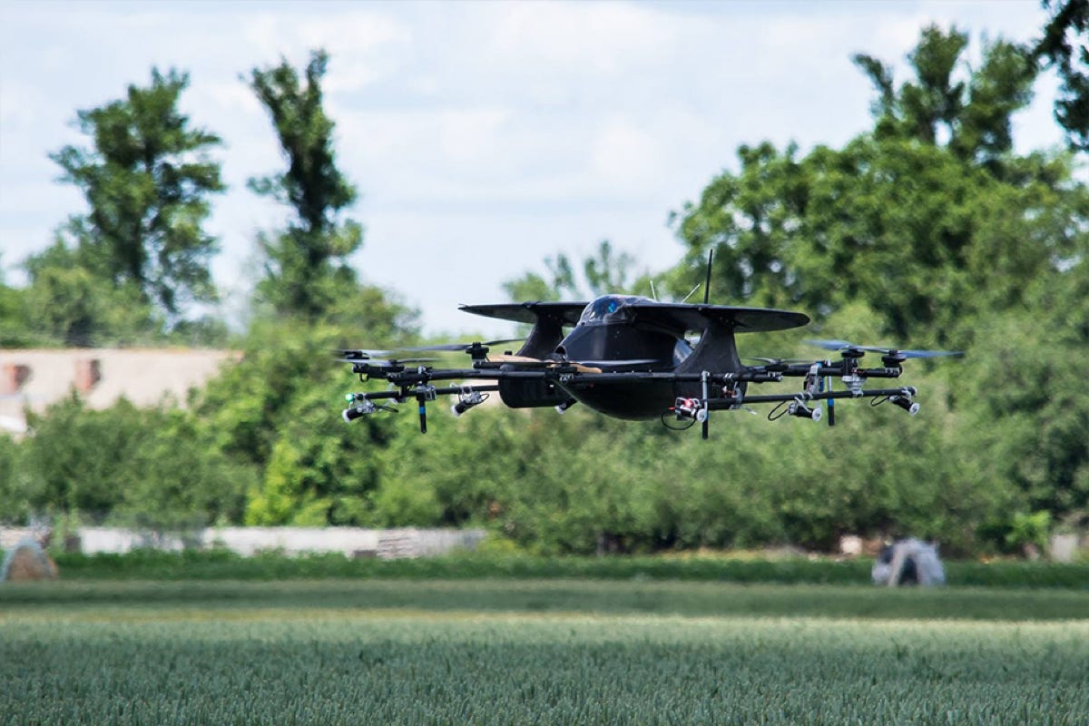 Kray Technologies - Crops Spraying Drone